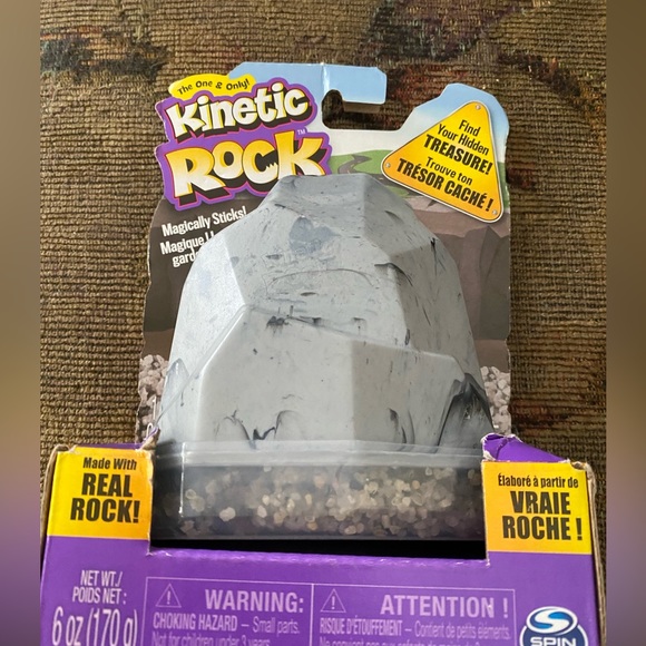 Spin Master | Toys | Kinetic Rock Made With Real Rock Scientific Play ...